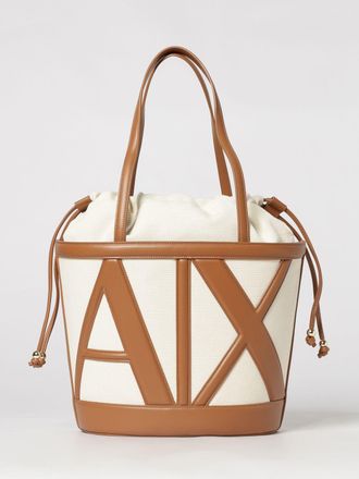A|X Armani Exchange Sac Port&eacute; &eacute;paule Femme couleur Naturel