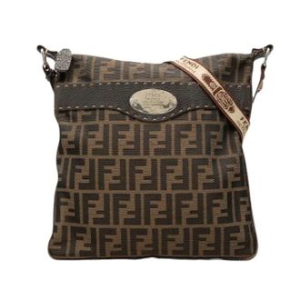 Fendi Pre-owned Canvas Crossbody Bag - - Pre-owned - Damen - Braun - ONE SIZE