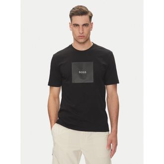 HUGO BOSS T-Shirt Logo 50538096 Schwarz Regular Fit