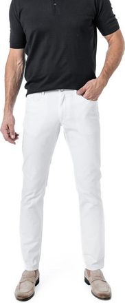 Hiltl Herren Hose weiß Slim Fit