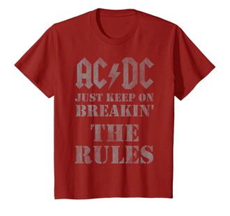 AC/DC Offizielles AC/DC Just Keep On Breaking The Rules T-Shirt