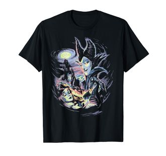 Disney Sleeping Beauty Maleficent Painting T-Shirt