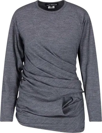 Junya Watanabe Pull Col Rond - Gris