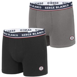 Serge Blanco Lot 2 boxers coton homme French