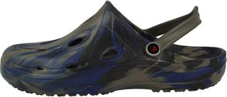 CHUNG SHI Unisex Dux Clogs, Khaki/Navy/Schwarz, 44/45 EU (XXL)