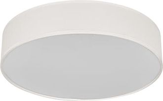 Osram ORBIS PARIS Deckenleuchte 400mm, beige, 2XE27-Sockel, kann mit smarter Lampe best&uuml;ckt werden, hochwertiges, modernes Design, mit Stoffschirm, geeignet