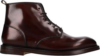 Premiata Homme, Chaussures, Brun, Taille: 41 EU Bottines &agrave; lacets en Cordovan
