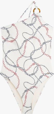 Tommy Hilfiger Maillot de bain une pi&egrave;ce imprim&eacute; asym&eacute;trique