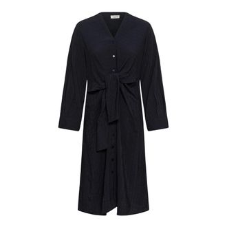 Soaked In Luxury SLPinatubo Kleid - - Dresses - Damen - Blau - XL