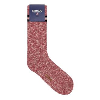 Sebago Chaussettes basses Seboeis Country - unisex - Sport - Rouge - Taille: ONE Size
