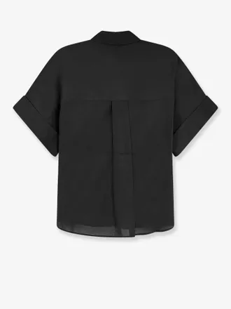 Closed Womens Shirt Cotton Black
