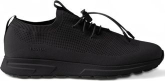 Prada baskets Prax à logo - Noir