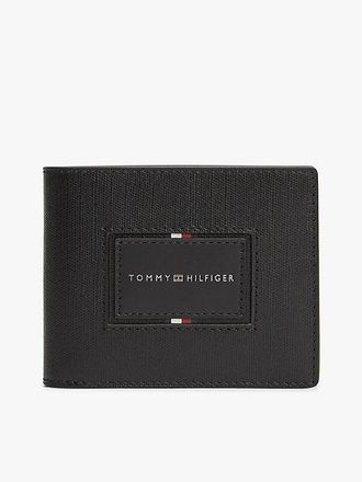Tommy Hilfiger Portefeuille &agrave; deux volets en cuir