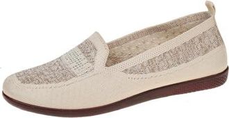 Generic Chaussures plates en maille respirante pour femme - Couleur unie - Bout rond - L&eacute;g&egrave;res, pliables - Classiques et confortables - Chaussures de marche, 