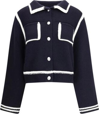 Pinko Pinko, Damen, Strickwaren, Blau, MGr&ouml;&szlig;e