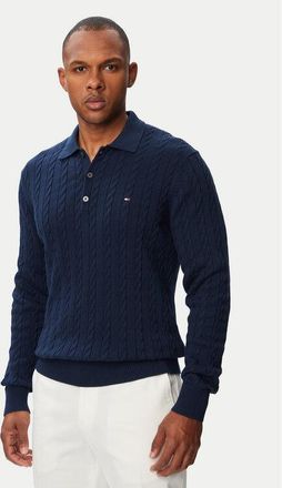 Tommy Hilfiger Pullover Classic MW0MW41955 Dunkelblau Regular Fit