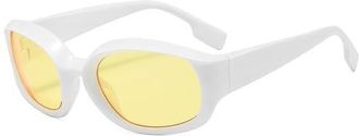 Generic Lunettes De Soleil D&eacute;coratives For Sports Plein Air For Femmes Et Hommes(Yellow)