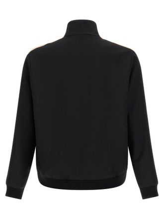 Valentino Garavani Mens Black Polyester Sweatshirt Clothing