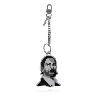Marc Jacobs Schl&uuml;sselanh&auml;nger mit Anh&auml;nger - - Accessories - Damen - Grau - ONE SIZE