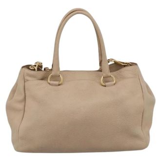 Prada Pre-owned Vintage Tote Bag - - Pre-owned - Damen - Beige - ONE SIZE