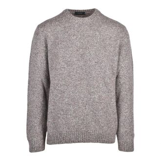 Zanone Maglione Girocollo - - Knitwear - Herren - Grau - 2XL