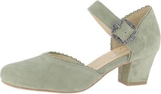 Hirschkogel Femme Damen Trachten Pumps Escarpins, Sauge, 42 EU