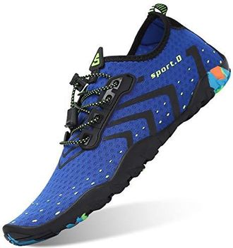 Saguaro Chaussure Aquatique Femme Minimalistes Respirant Homme Antidérapant de Trail Running Légère Chaussures Barefoot Piscine plongée Surf Chaussures Snorke