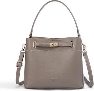 David Jones Sac &agrave; Main Seau Port&eacute; Epaule - Sac &agrave; Main Bandouli&egrave;re Taille Moyenne - 3 Compartiments Plusieurs Poches - El&eacute;gant Classique Chic Ville Tendance Design