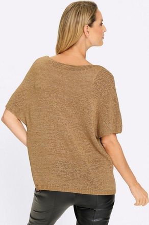 Heine Strickpullover Pullover Kurzarm Jersey