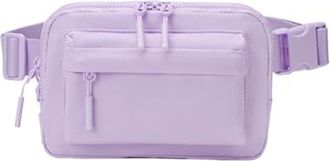 Generico imperméable, sac à bandoulière pour femme | Sac à dos à bandoulière Fanny | Sac en nylon à la mode avec 4 poches zippées, bandoulière réglable de gran