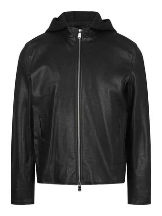 Dondup Blouson En Cuir - Noir