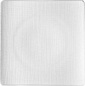 Rosenthal 11770-800001-16191 Mesh Teller, flach, quadratisch, 31 cm, weiß