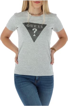 Guess Femme, Tops, Gris, Taille: 38 FR Guess Women T-Shirt