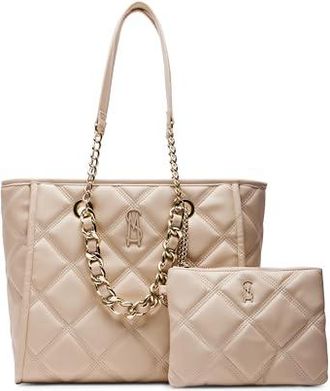 Steve Madden BKATTT Sac fourre-Tout Femme, os, Taille Unique