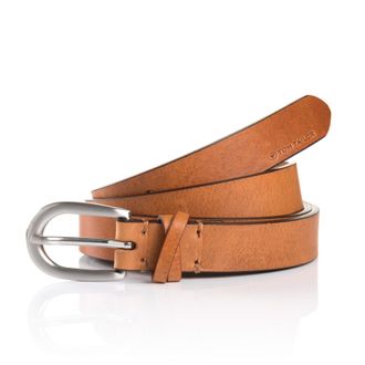 Tom Tailor Tom Tailor Damen TTNELLY G&uuml;rtel, Light Brown Uni, 85