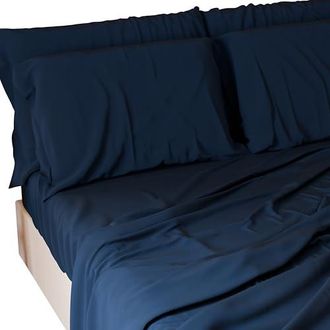 Petti Artigiani Italiani 3-teiliges Bettw&auml;sche-Set f&uuml;r Einzelbett, weich und atmungsaktiv, Bettw&auml;sche-Set mit Oberlaken, Spannbettlaken mit elastischen Ecken und 1 Kissenbezug