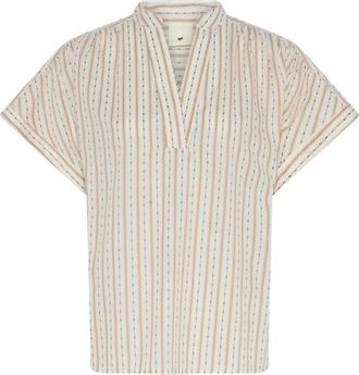 Julie Fagerholt - Heartmade Femme, Blouses et Chemises, Beige, Taille: 38 FR Blouse