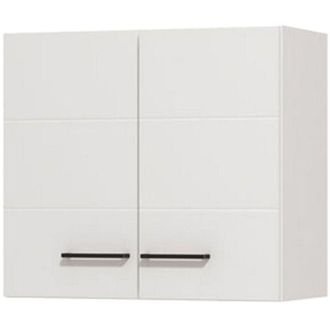 Dmora Falmenta K&uuml;chenschrank, Einlegeboden, 2 T&uuml;ren, Schwenkt&uuml;ren, 60x30x54h cm, Wei&szlig;