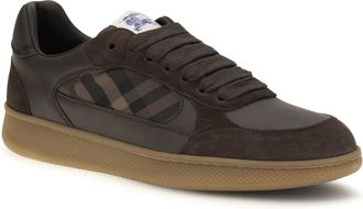 Burberry Terrace Check Sneakers - Brown