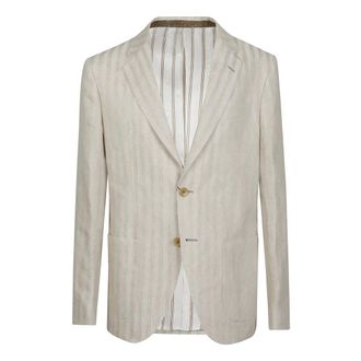Etro Homme, Vestes, Beige, Taille: XL Roma Sport Veste crois&eacute;e