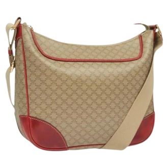 Celine Sac bandouli&egrave;re vintage en toile Pre-owned - Femme - Pre-owned - Beige - Taille: ONE Size