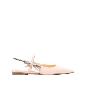 Mach & Mach Crystal Cube Slingback Ballerinas - - Shoes - Damen - Rosa - 36 1/2 EU