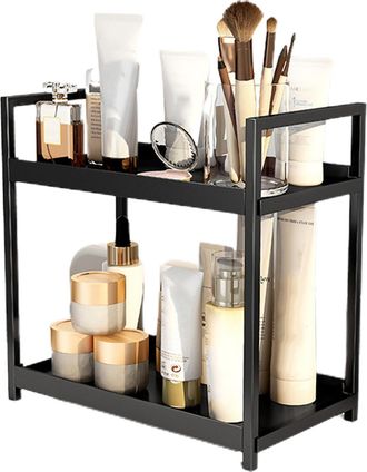 Generic 2 Ebenen, Schreibtischregal, Küchenlager-Organizer, Badezimmer-Schalterhalterung | kleines freistehendes, Holzschreibtisch, kompakt