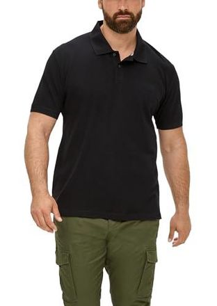 s.Oliver Polo pour Homme, Noir, 4XL