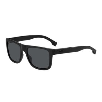 HUGO BOSS unisex, Accessoires, Noir, Taille: 55 MM Lunettes de soleil Sporty-Chic