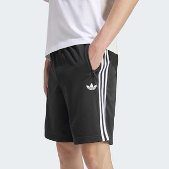 adidas Shorts ADIDAS ORIGINALS FIREBIRD, Herren, Gr. XXL, N-Gr, schwarz, normal, gr., Obermaterial: 100% Polyester, Hosen Shorts, Topseller