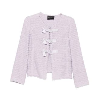 Emporio Armani Blazer Jacke - - Jackets - Damen - Lila - S