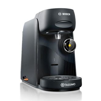 Bosch Machine à café multi-boissons Tassimo Finesse friendly, TAS162E, plus de 70 boissons chaudes, IntensityBoost, cafétière à dosettes, Intellibrew, noir