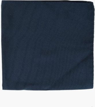Corneliani Solid Color Silk and Cotton Pocket Square size Unica