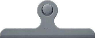 Blomus Duschabzieher -KAPI- | Farbe Magnet | Duschwischer Grau | 11L x 27B cm | Fensterabzieher mit Wandhalterung aus Silikon